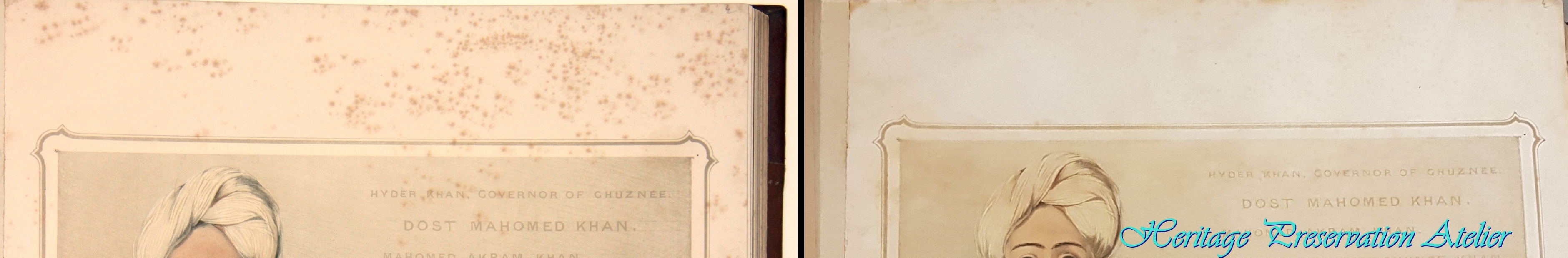 Removing Foxing is doable, but needs thorough understanding and ...